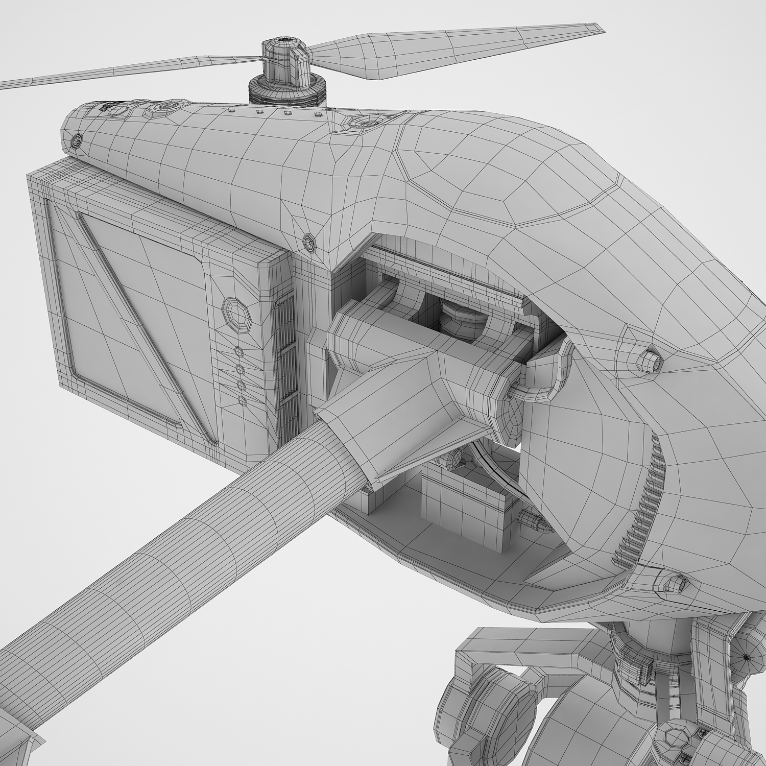 Dji inspire 2 3D model - TurboSquid 1389722