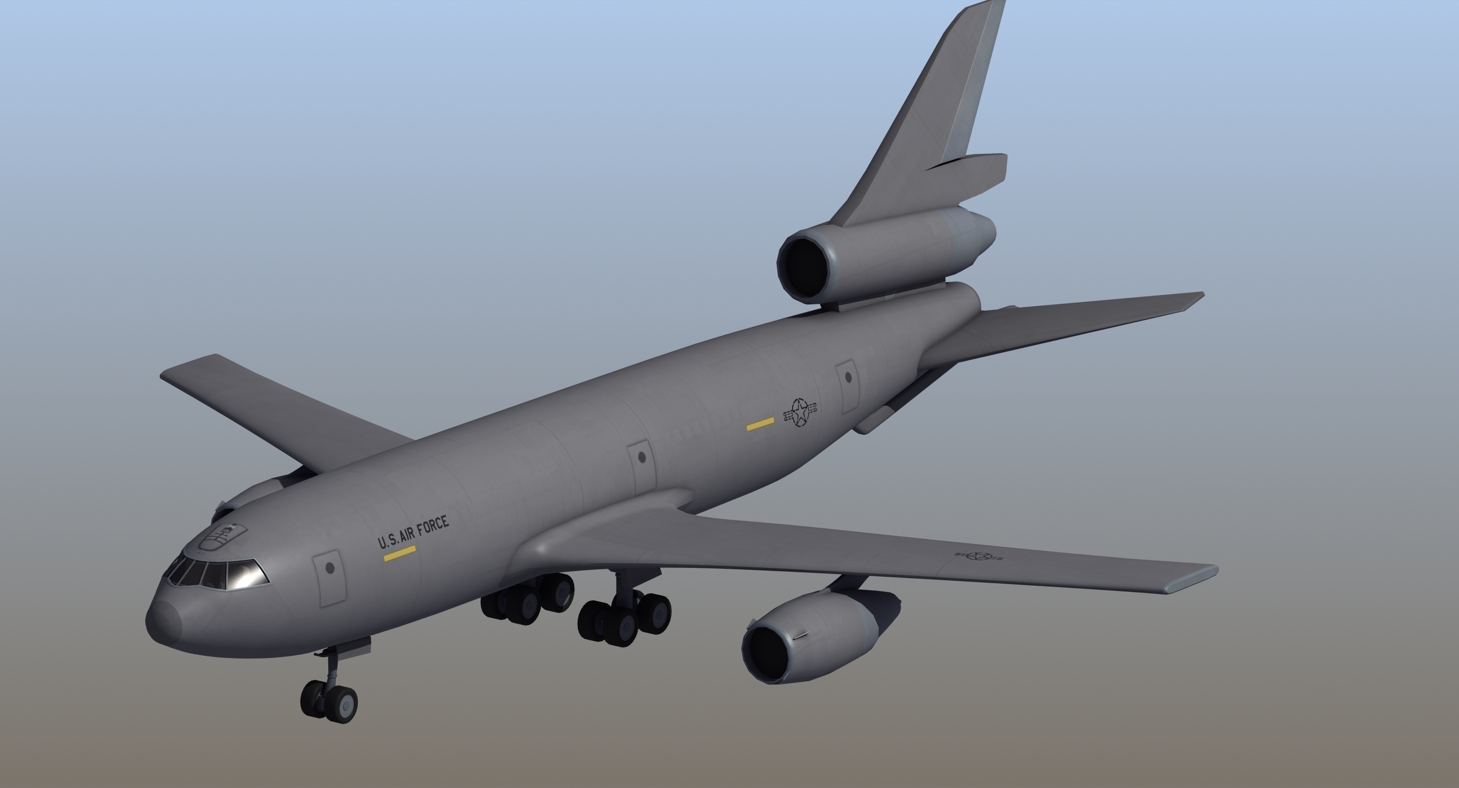 3D kc-10 extender model - TurboSquid 1389787