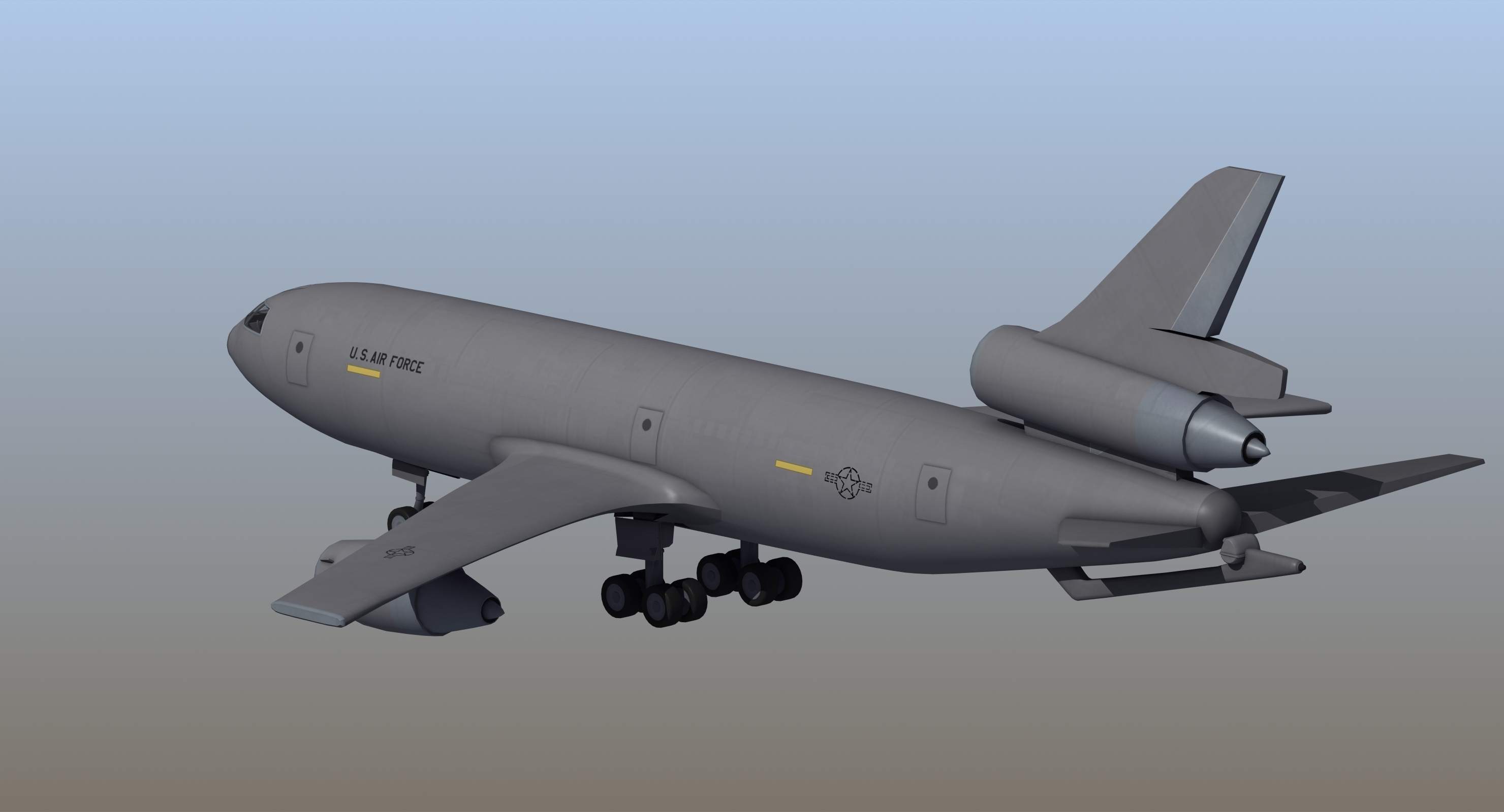 3D kc-10 extender model - TurboSquid 1389787