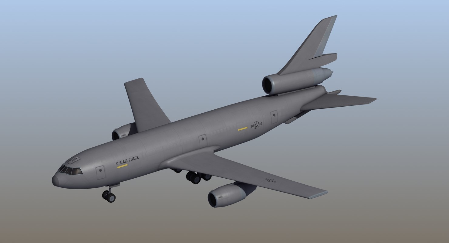 3D kc-10 extender model - TurboSquid 1389787