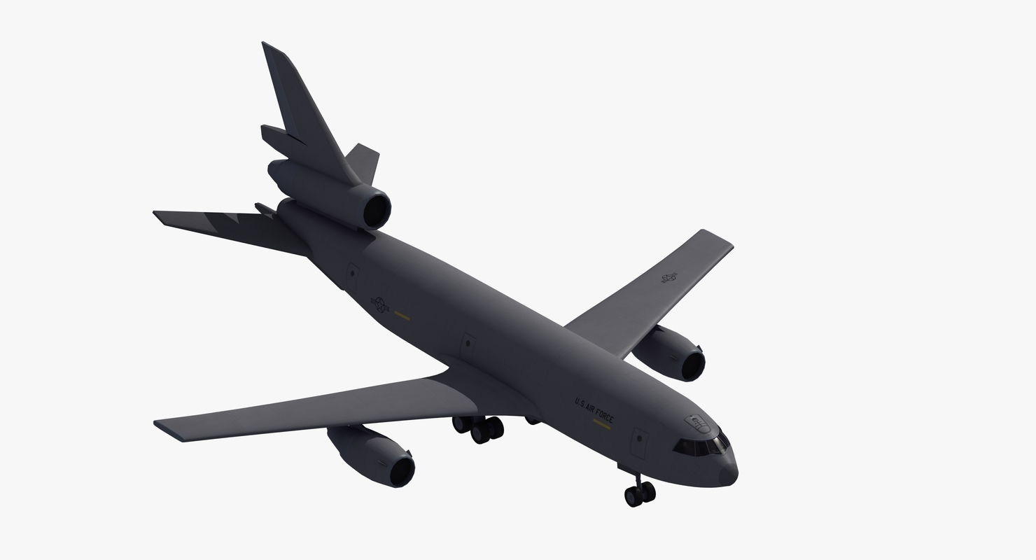 3D kc-10 extender model - TurboSquid 1389787