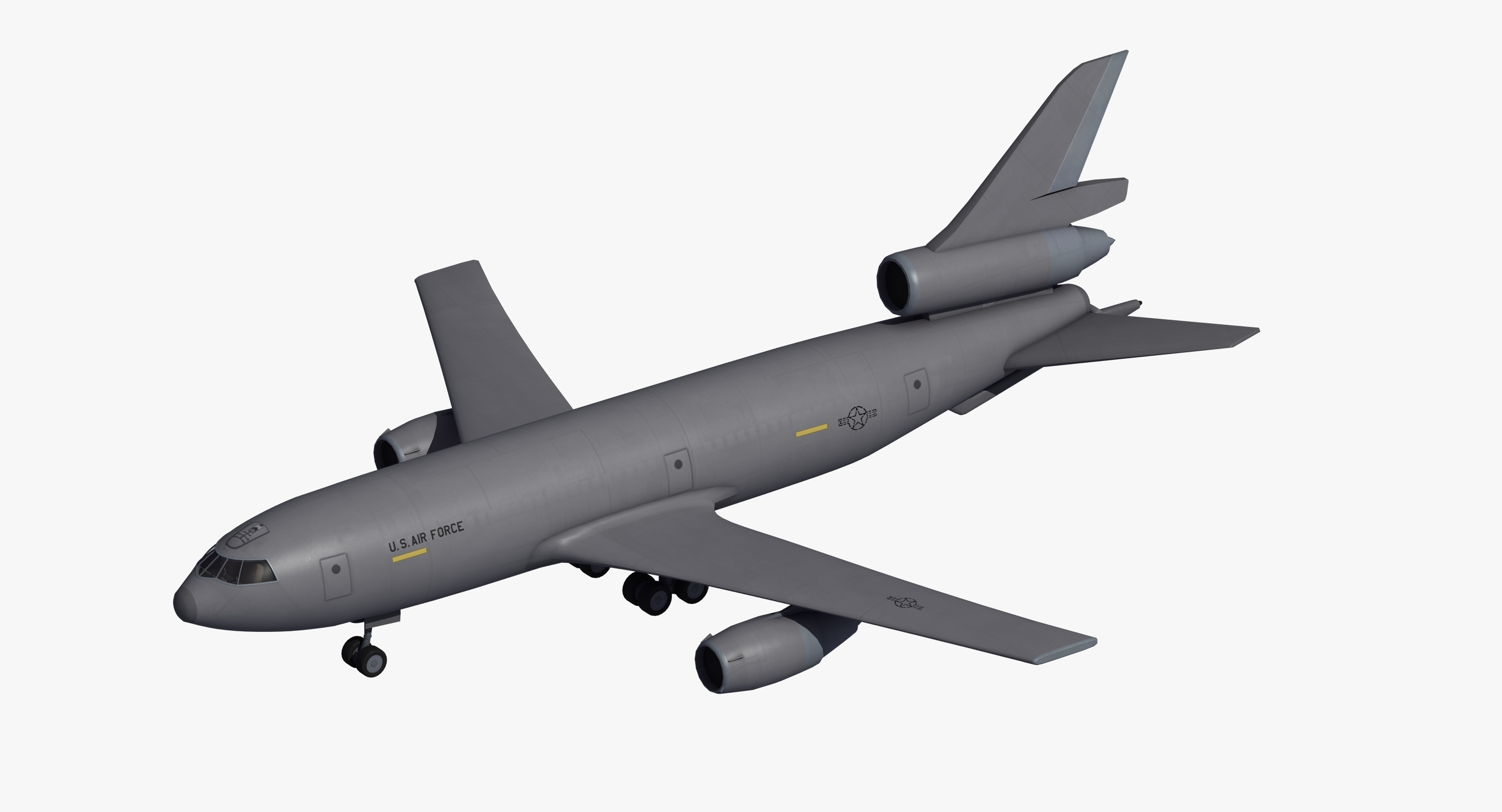 3D kc-10 extender model - TurboSquid 1389787