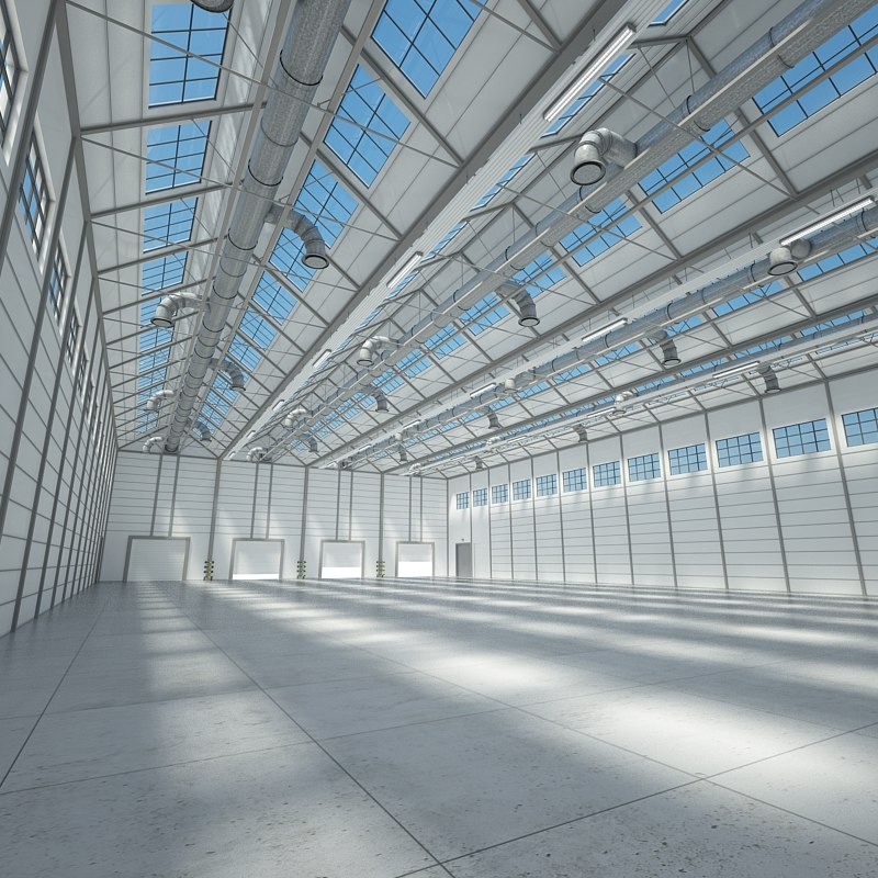 3D warehouse interior build - TurboSquid 1381290