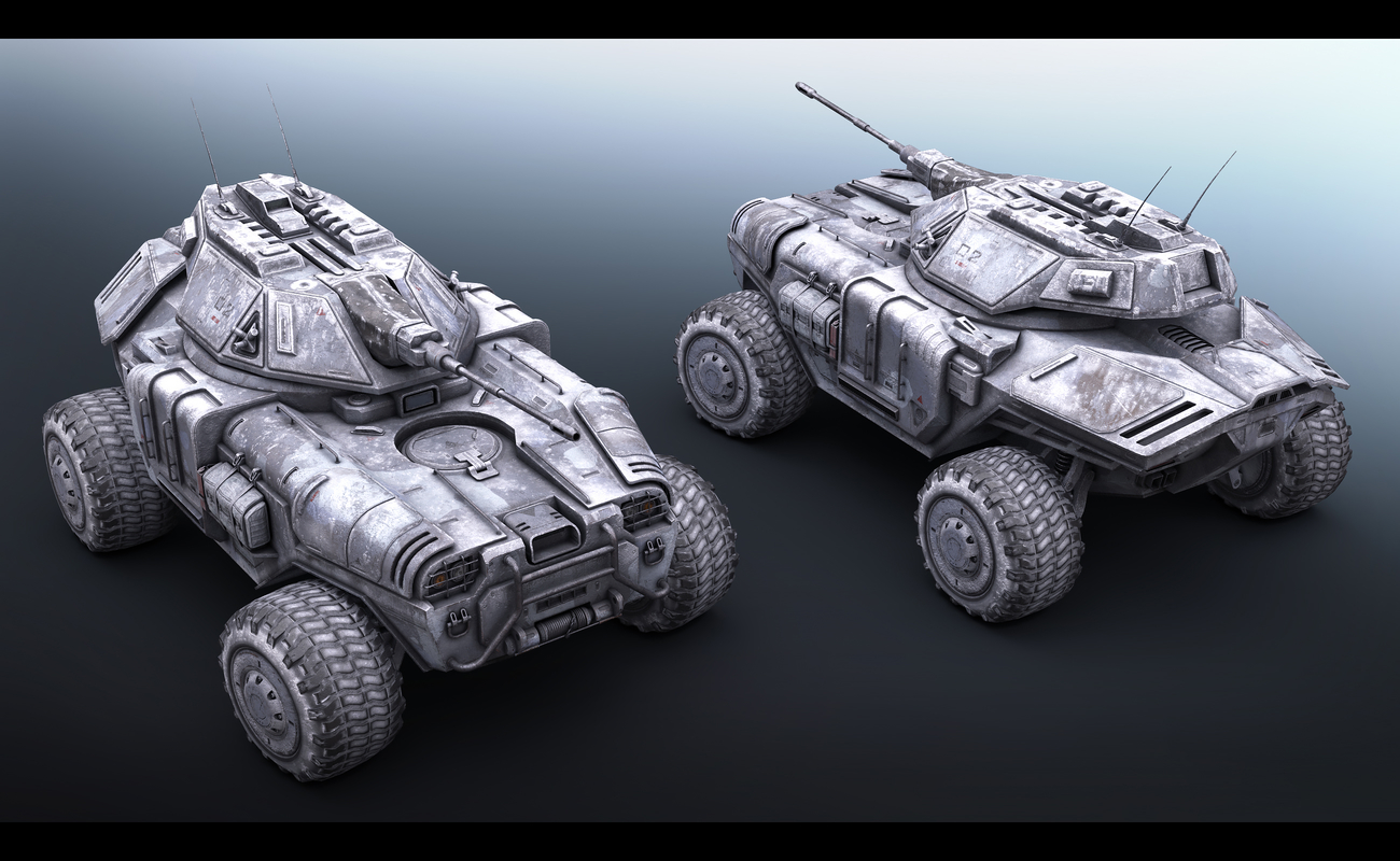 Sci fi apc model - TurboSquid 1389850
