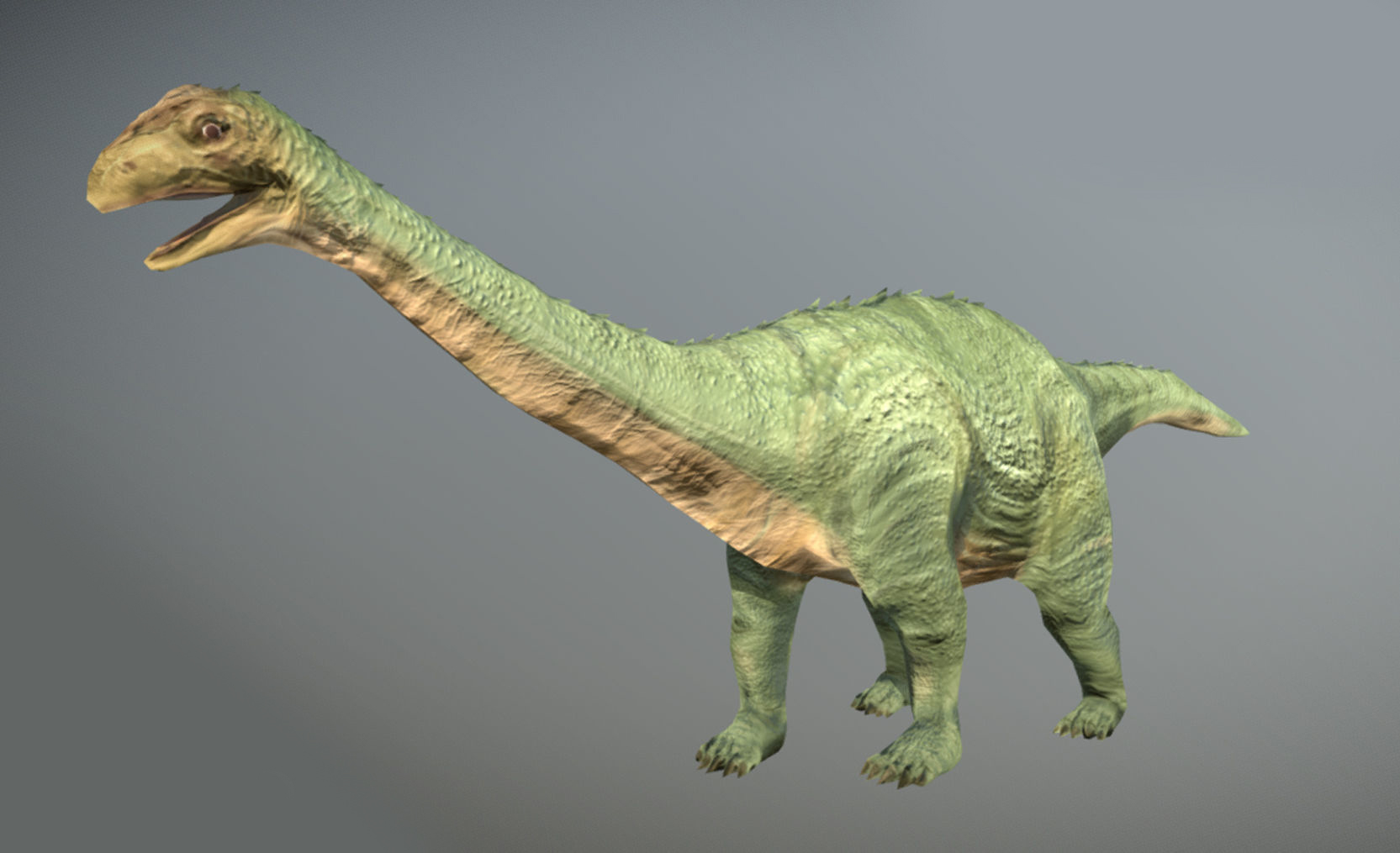 Thai dinosaur isanosaurus 3D model - TurboSquid 1341978