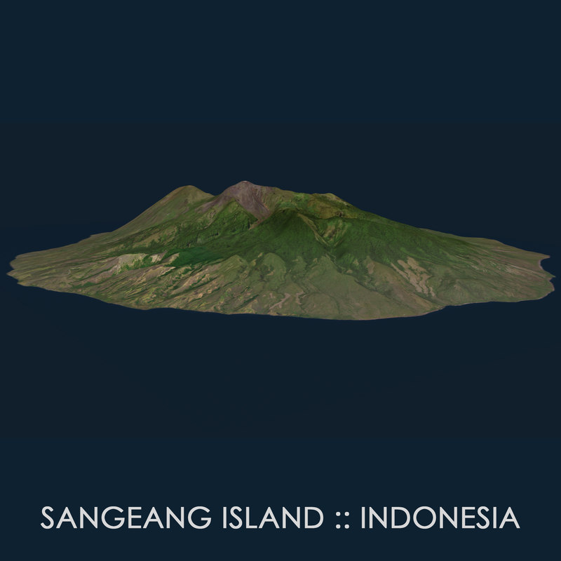 3D sangiang island - TurboSquid 1388035