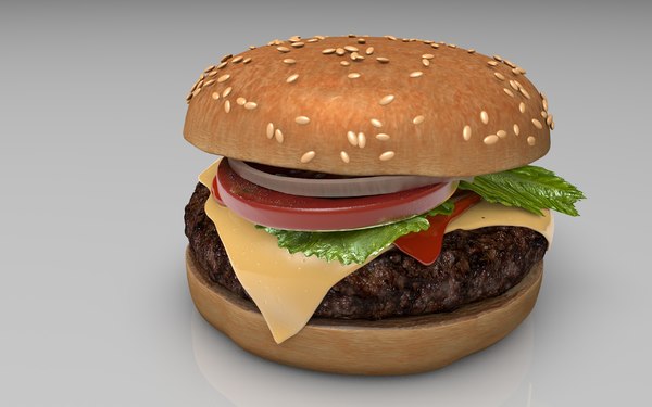 Burger 3D Models for Download | TurboSquid