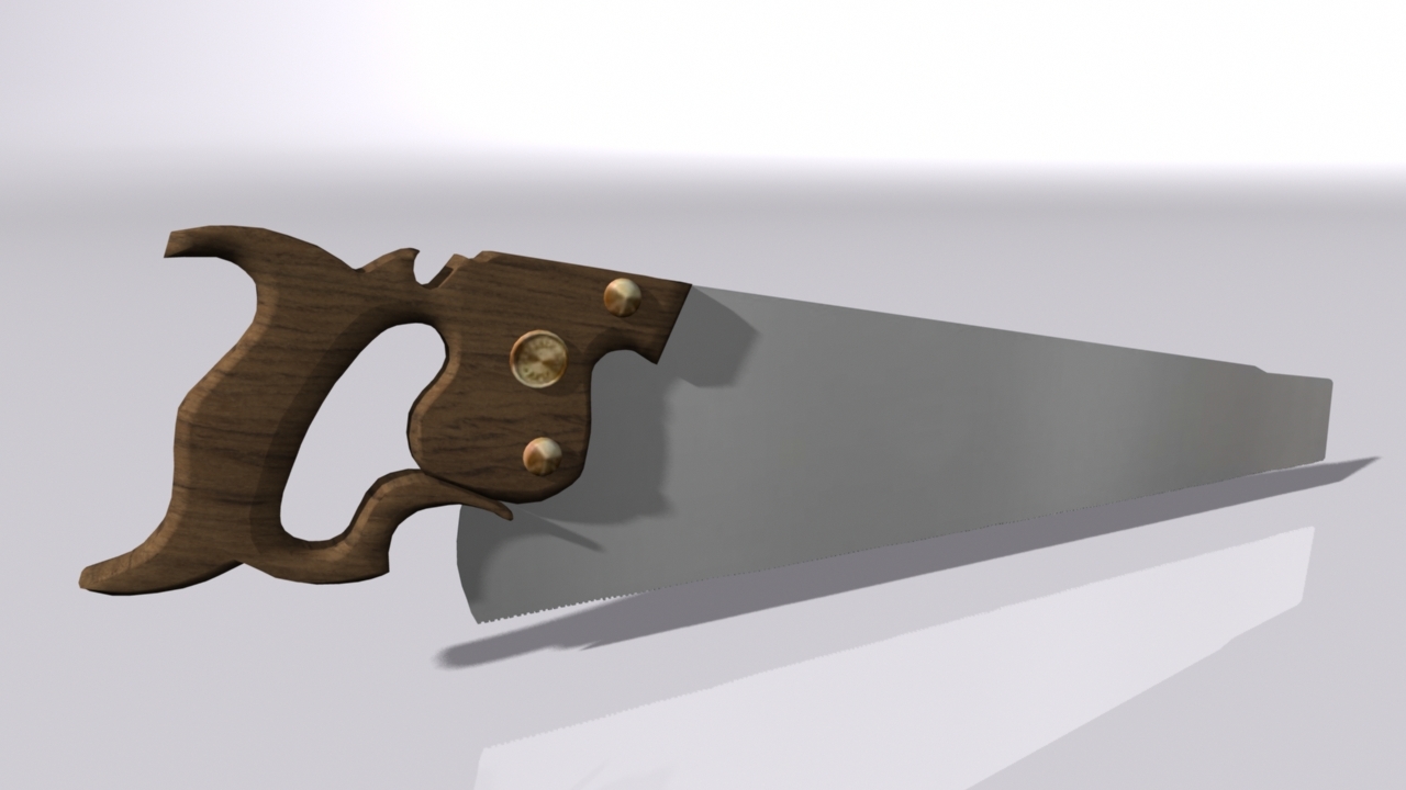 Crosscut saw 3D - TurboSquid 1390033
