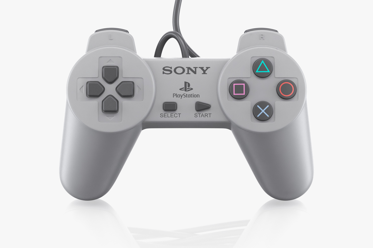 Sony playstation classic controller model - TurboSquid 1390141