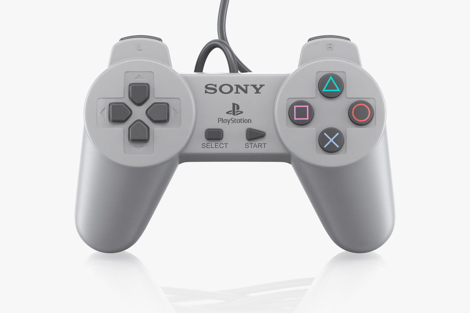 Sony playstation classic controller model - TurboSquid 1390141