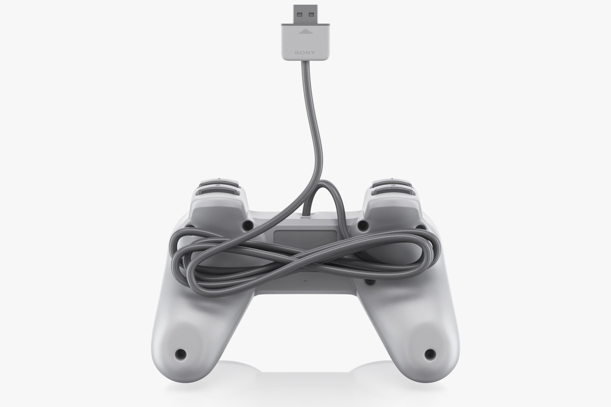 Sony playstation classic controller model - TurboSquid 1390141