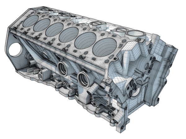 3D v12 engine block model - TurboSquid 1390155 3D v12 engine block model - TurboSquid 1390155