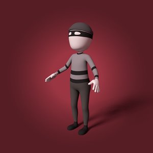 Robber 3D Models for Download | TurboSquid