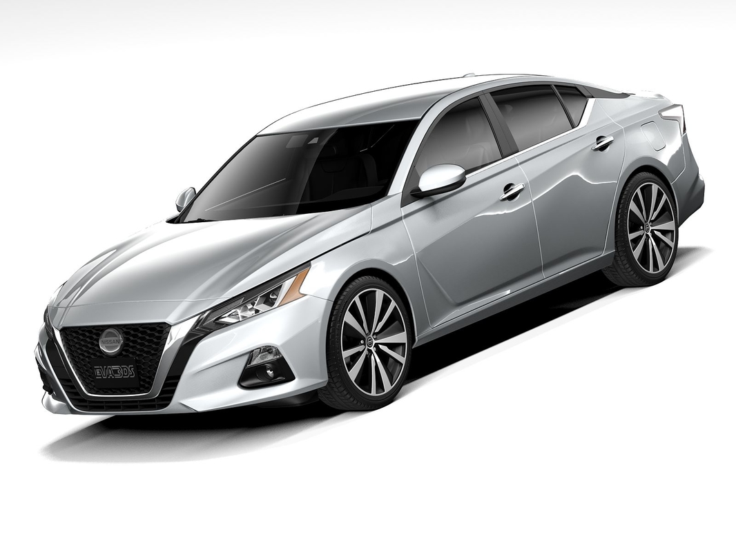 Nissan altima 2020 model - TurboSquid 1390675