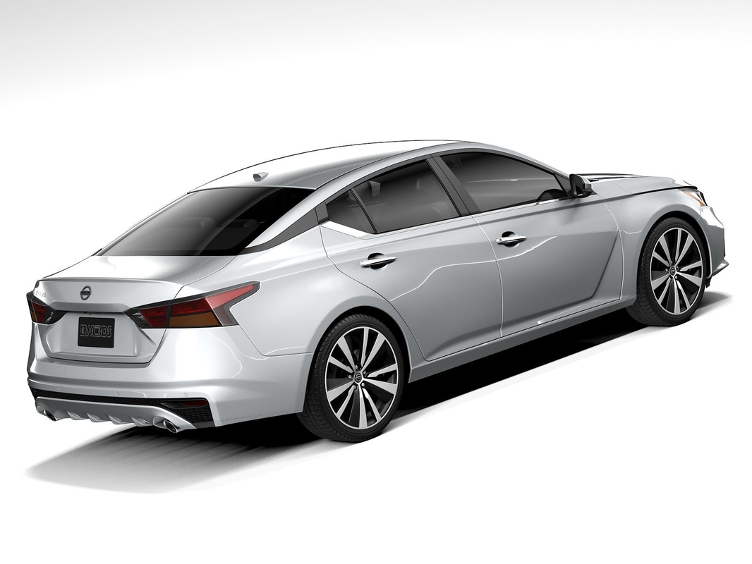 Nissan altima 2020 model - TurboSquid 1390675