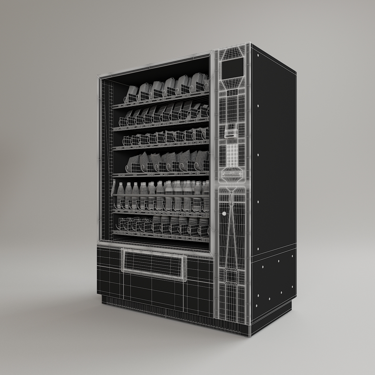 Vending machine 3D model - TurboSquid 1390833