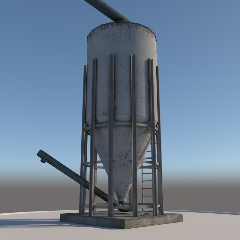 3D model silo - TurboSquid 1390988