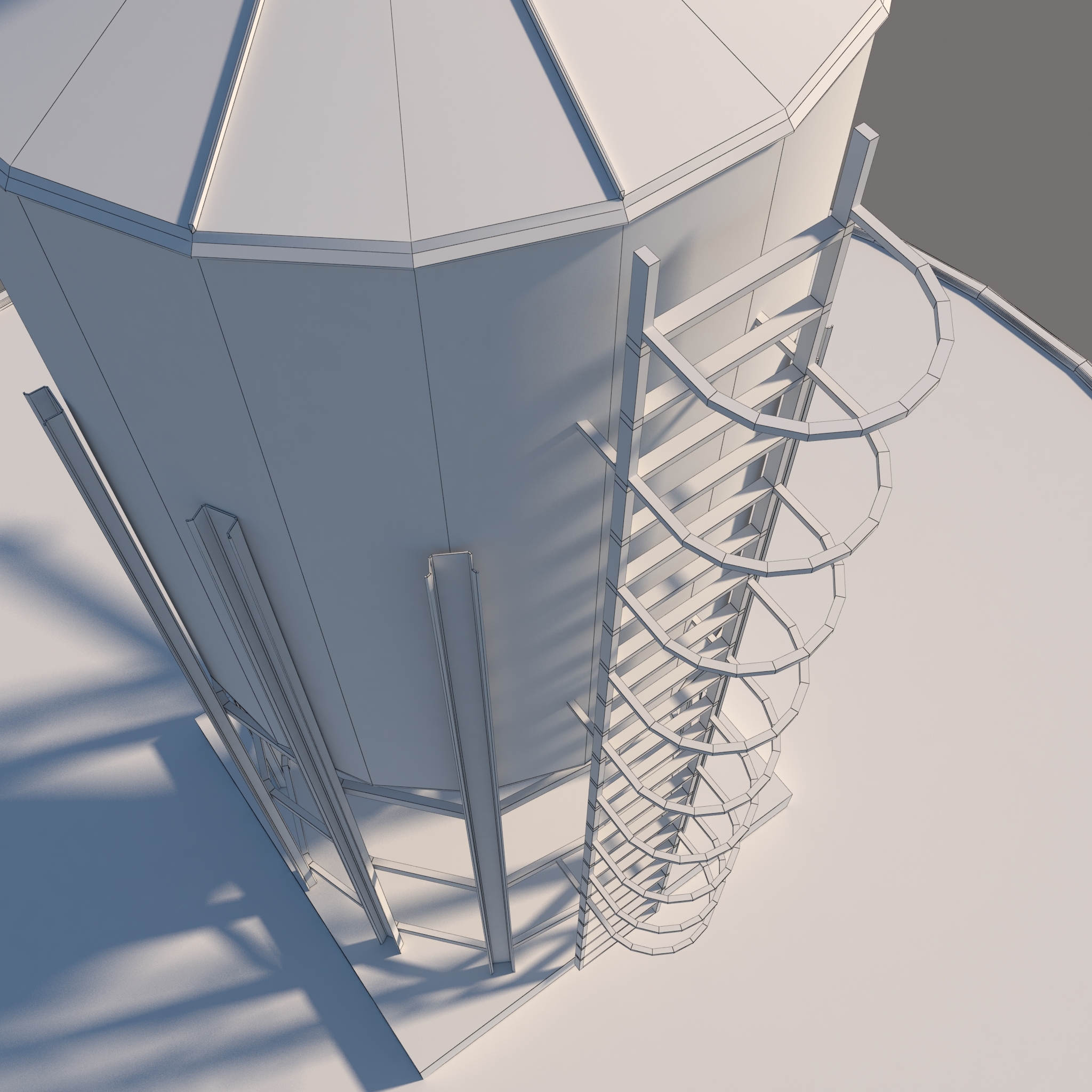 3D model silo - TurboSquid 1390988