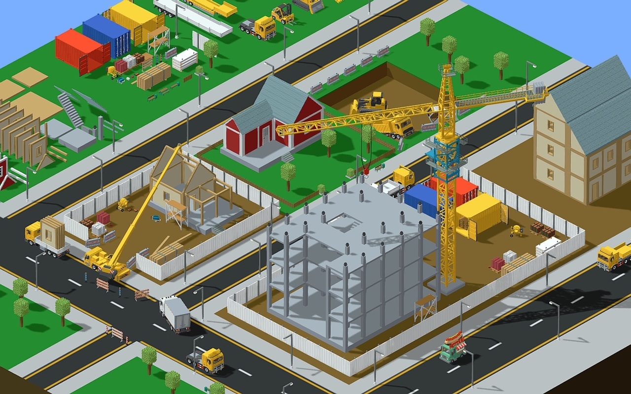 Construction Site 3D Models for Download | TurboSquid