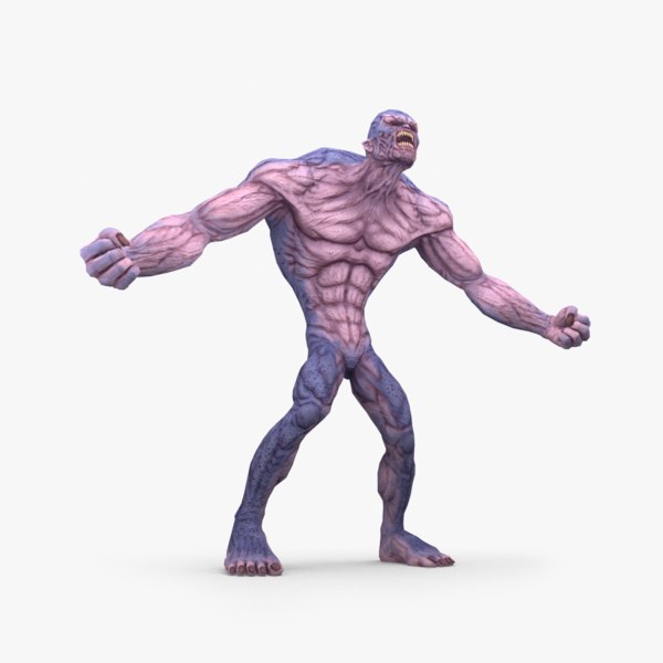 3D модель монстр - TurboSquid 1388362