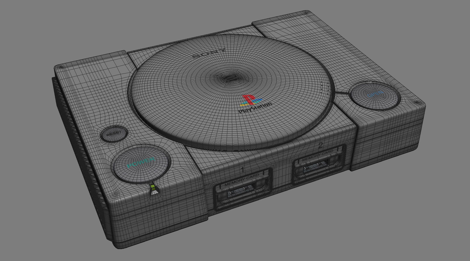 Sony playstation classic 3D model - TurboSquid 1391189