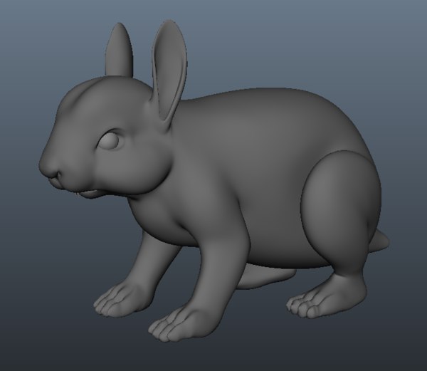 3D модель Модель кролика - TurboSquid 1391701