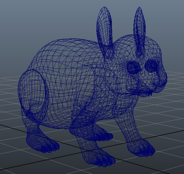 3D модель Модель кролика - TurboSquid 1391701