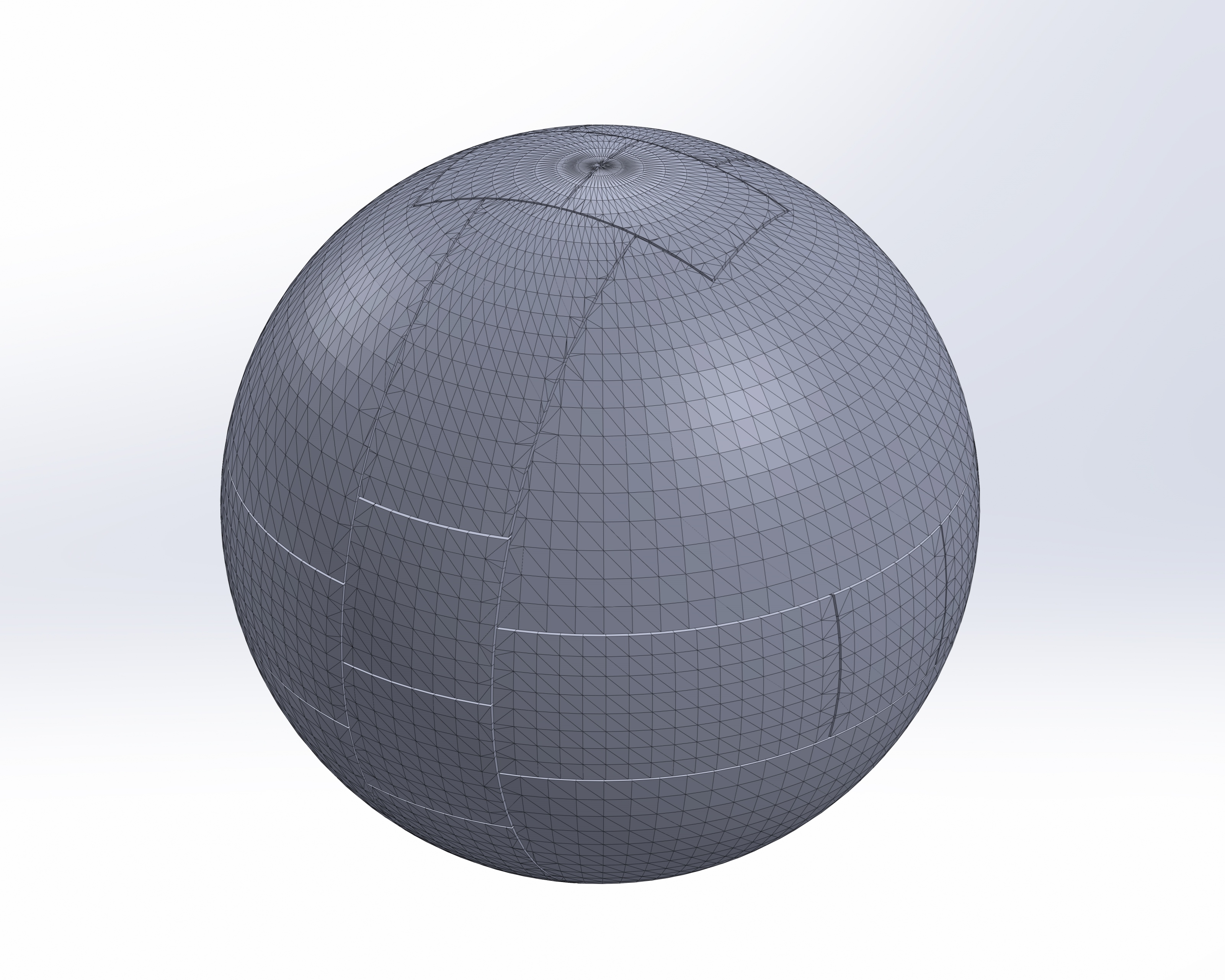 3D puzzle shape sphere - TurboSquid 1387162