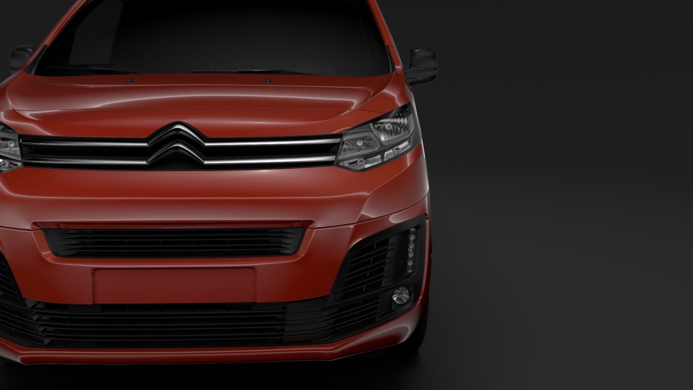 Citroen dispatch xs 2019 3D model - TurboSquid 1392003