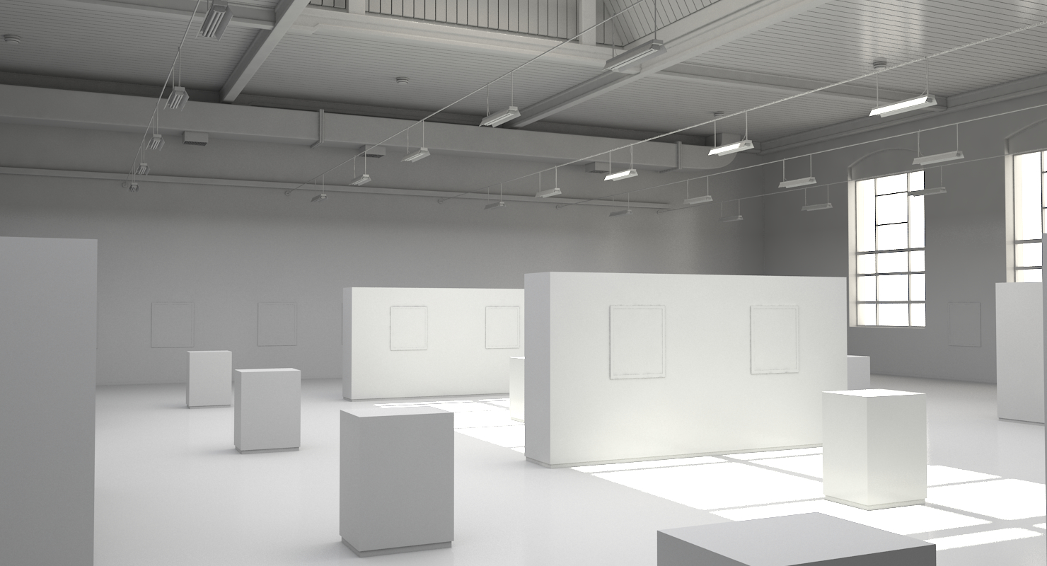 Art Gallery 3D Models for Download | TurboSquid