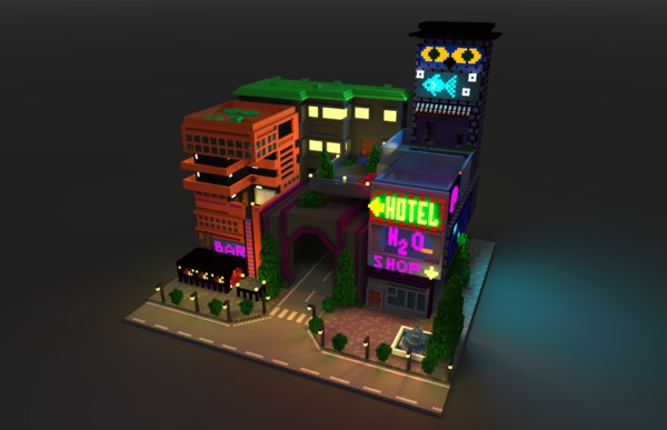 3D Voxel Models | TurboSquid