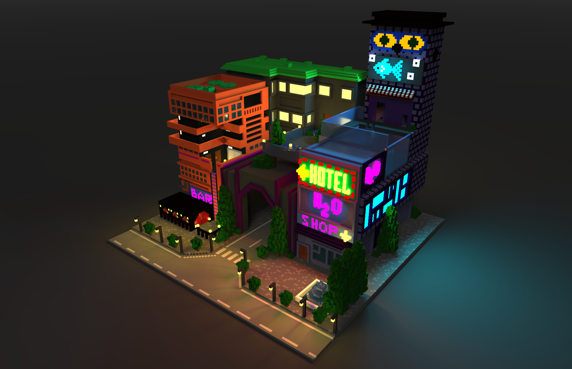 3D voxel model - TurboSquid 1392090