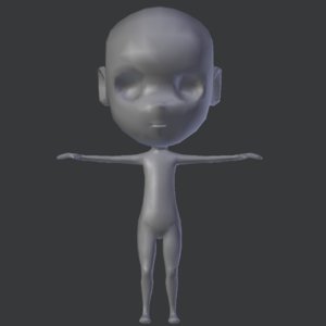 3D Chibi Models | TurboSquid