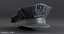 3D policeman cap class b model - TurboSquid 1392379