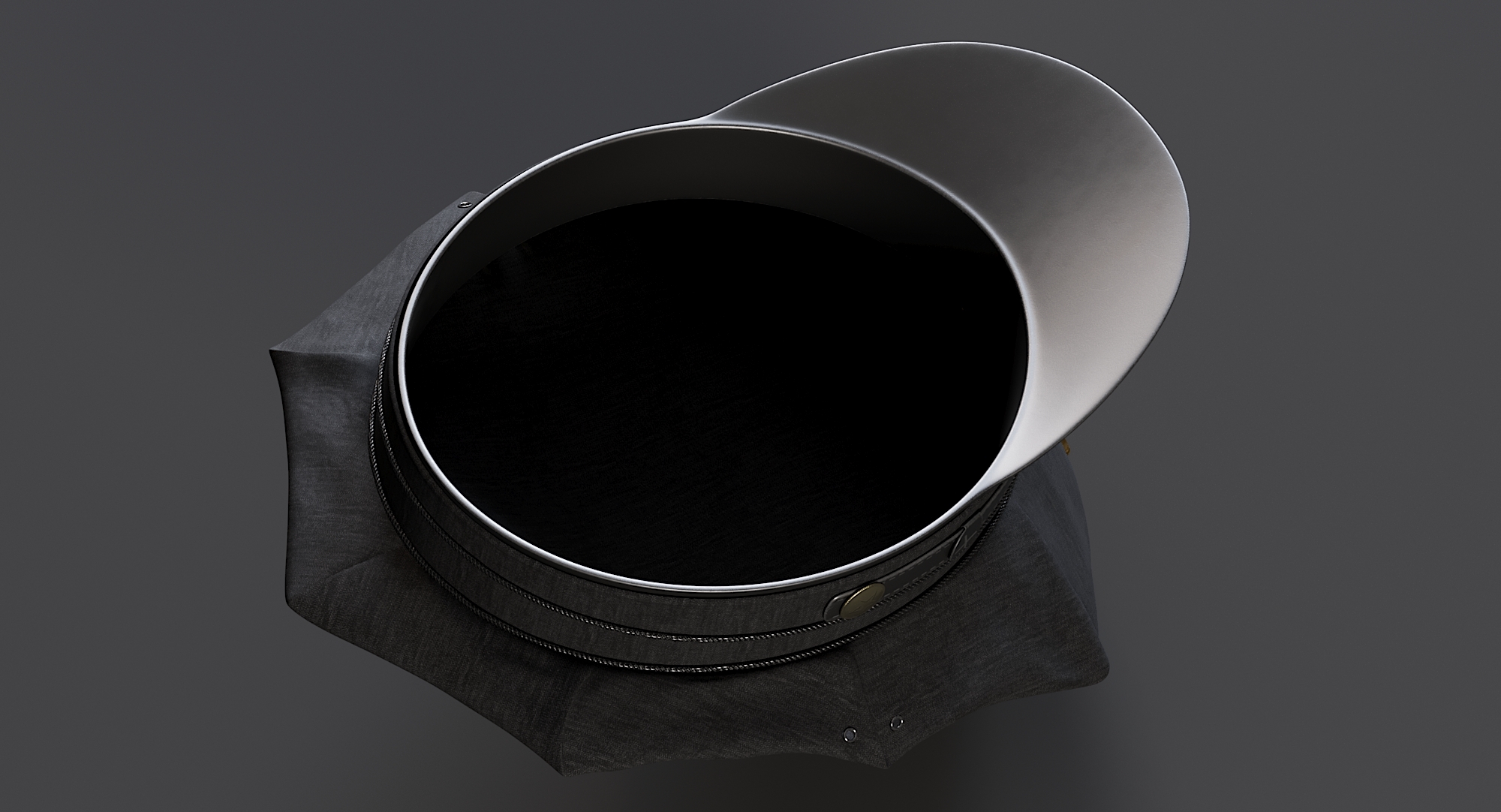 3D policeman cap class b model - TurboSquid 1392379