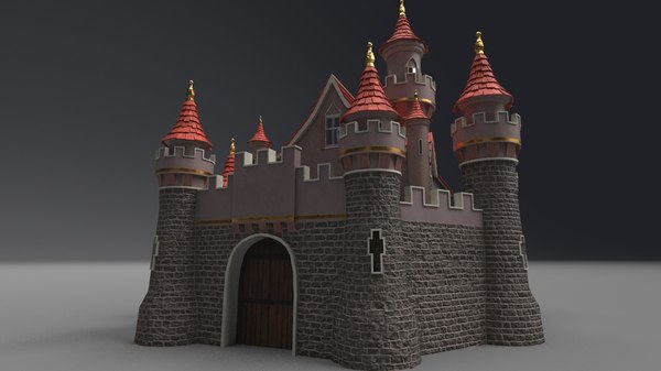 Cartoon Castle 3D Models for Download | TurboSquid