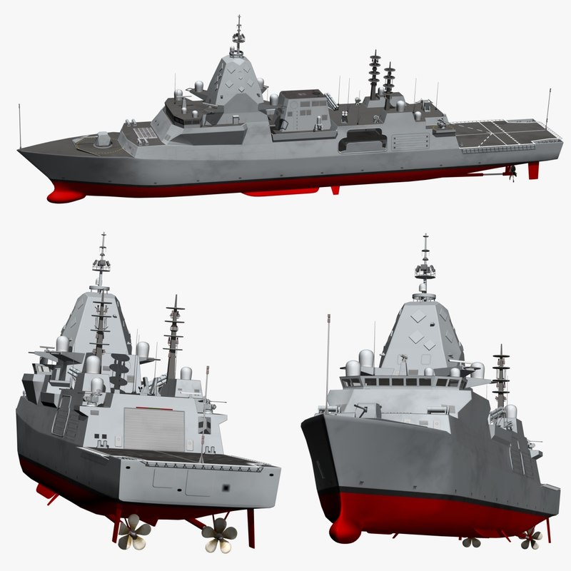 3D type26 frigate model - TurboSquid 1392466