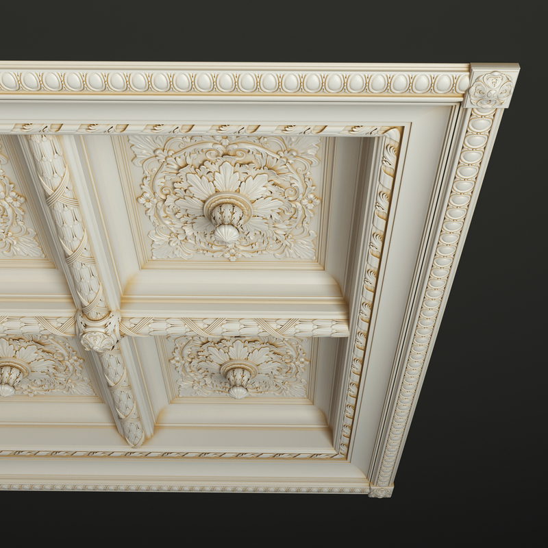 3d classic celing