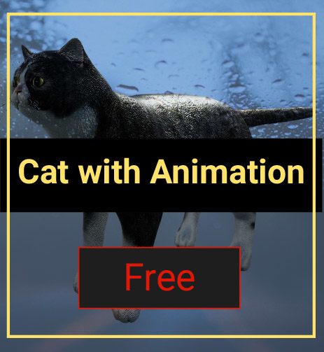 Modelos de 3D Gato Gratis | TurboSquid