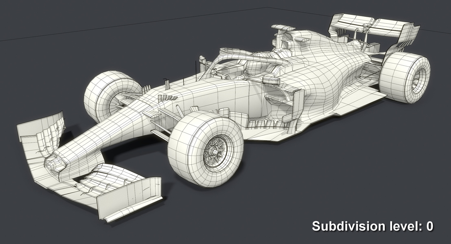 3D pack formula 1 season - TurboSquid 1392582
