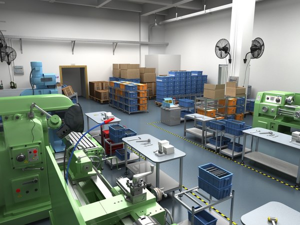 pharmaceutical laboratory equipment 3d model