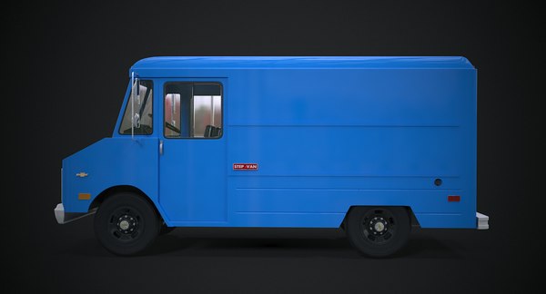 3D model express chevrolet van 1951 - TurboSquid 1392947