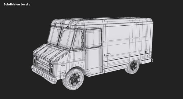 3D model express chevrolet van 1951 - TurboSquid 1392947