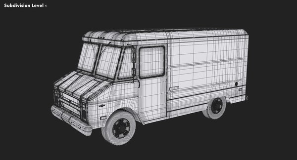3D model express chevrolet van 1951 - TurboSquid 1392947
