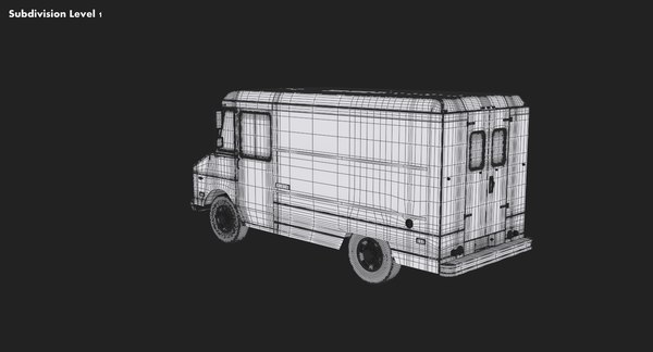 3D model express chevrolet van 1951 - TurboSquid 1392947