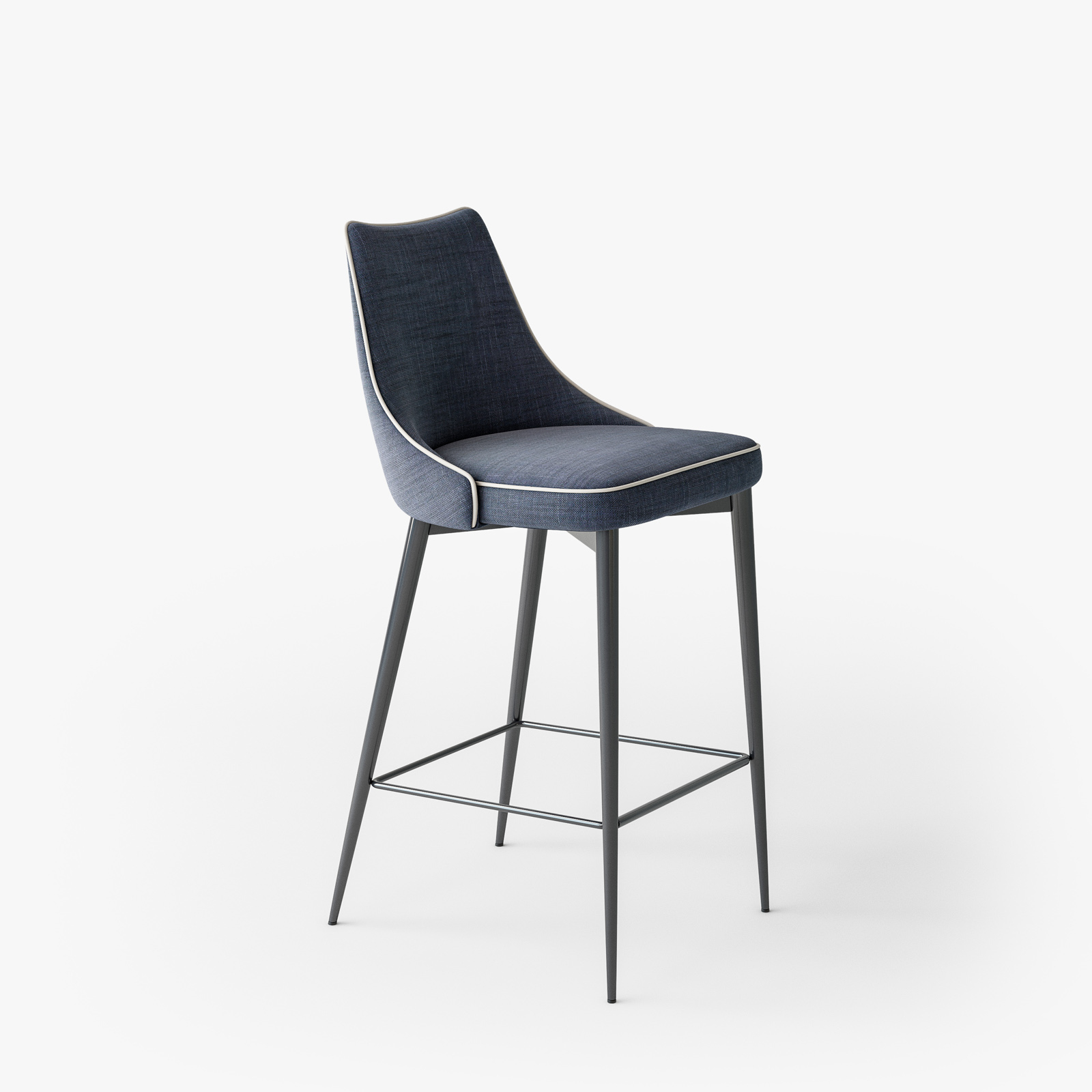 Bontempi clara barstool 3D model - TurboSquid 1392975