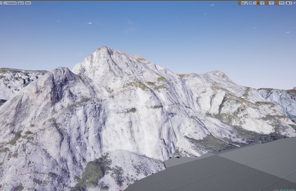 Mountains unity unreal 3D model - TurboSquid 1392992