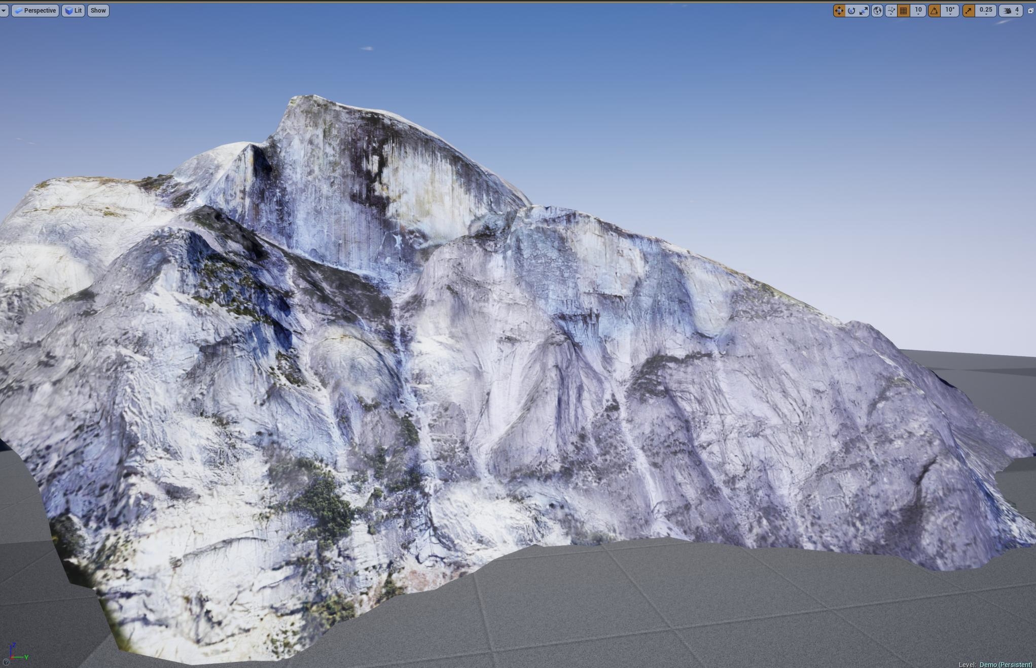 Mountains unity unreal 3D model - TurboSquid 1392992