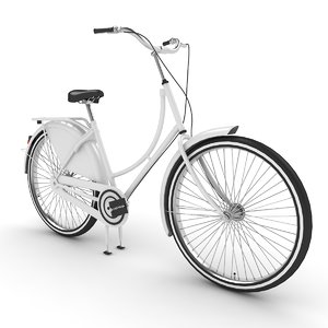 dutch bicycle 3d model