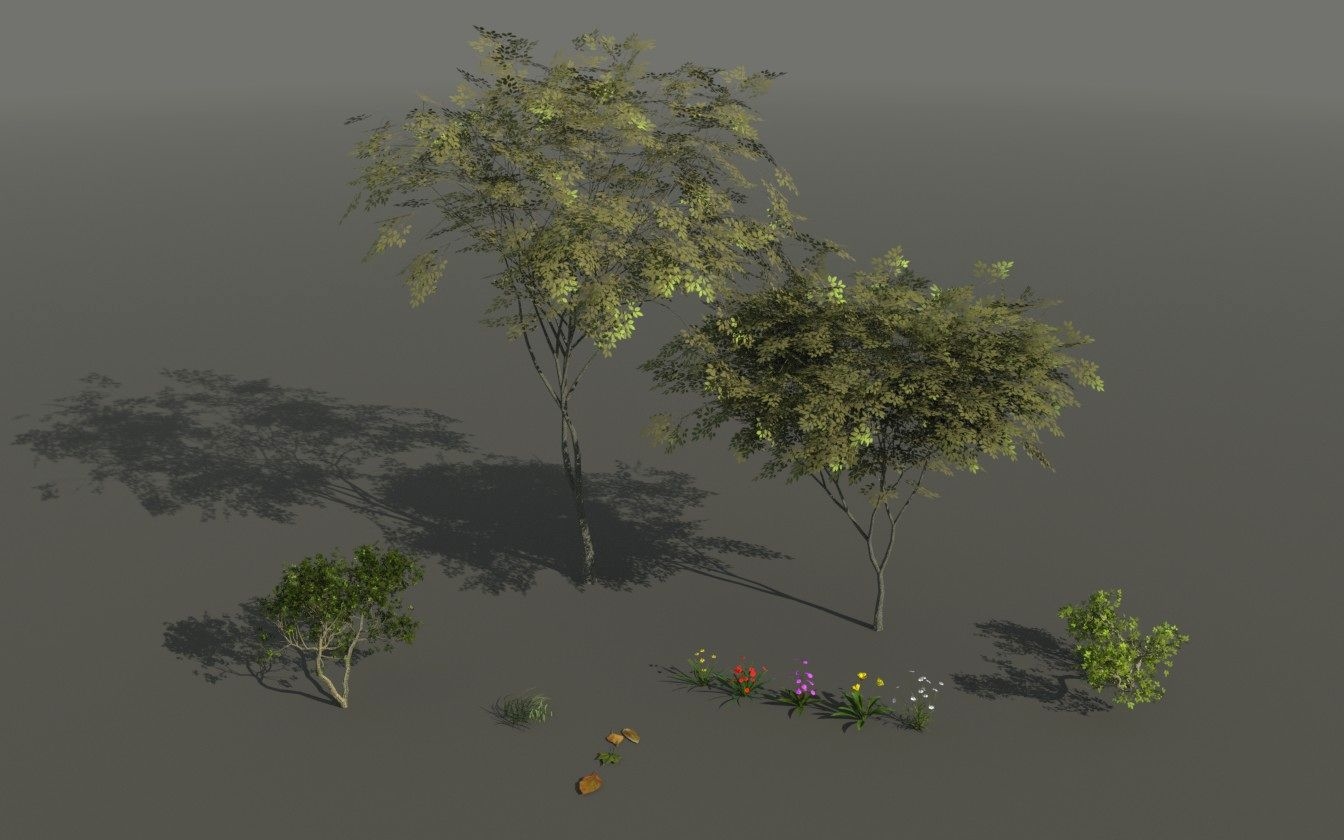 Forest blender 3D model - TurboSquid 1393194